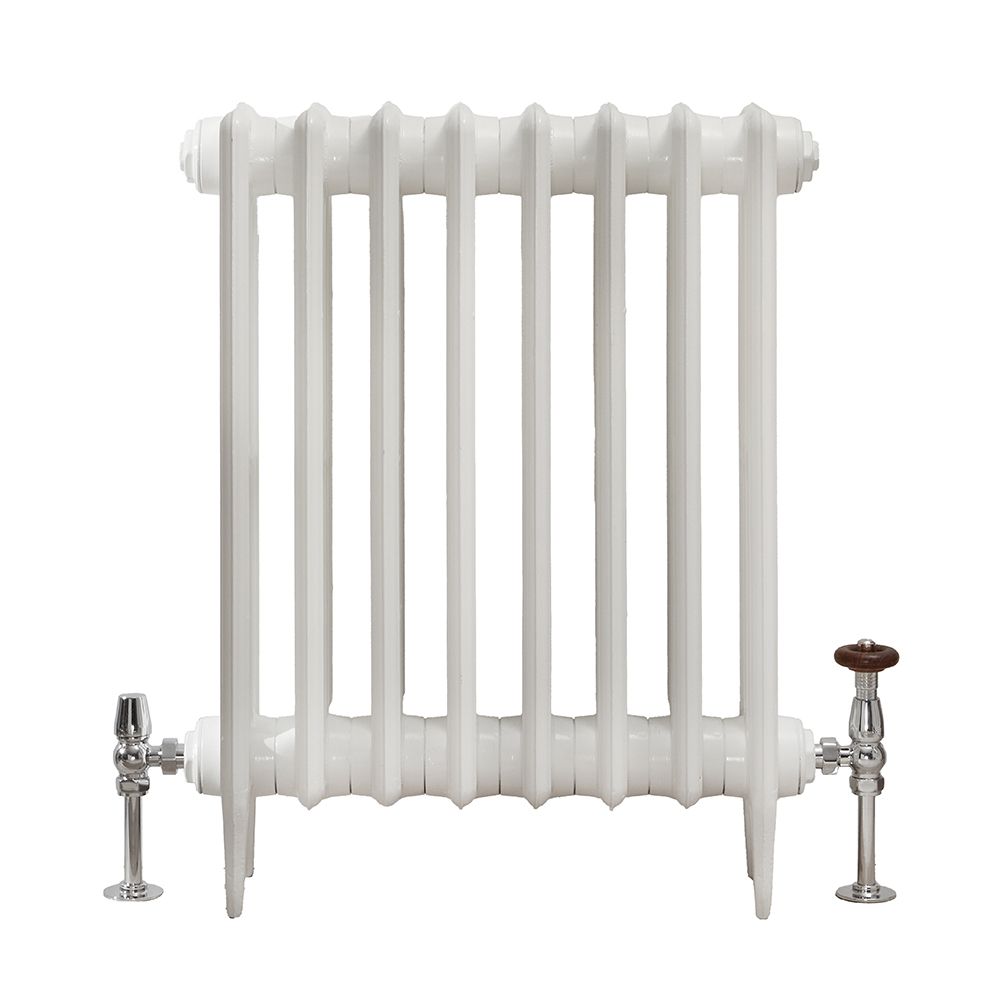 Victoria - Classic Cast Iron Radiator - 25.98" Tall - Antique White ...
