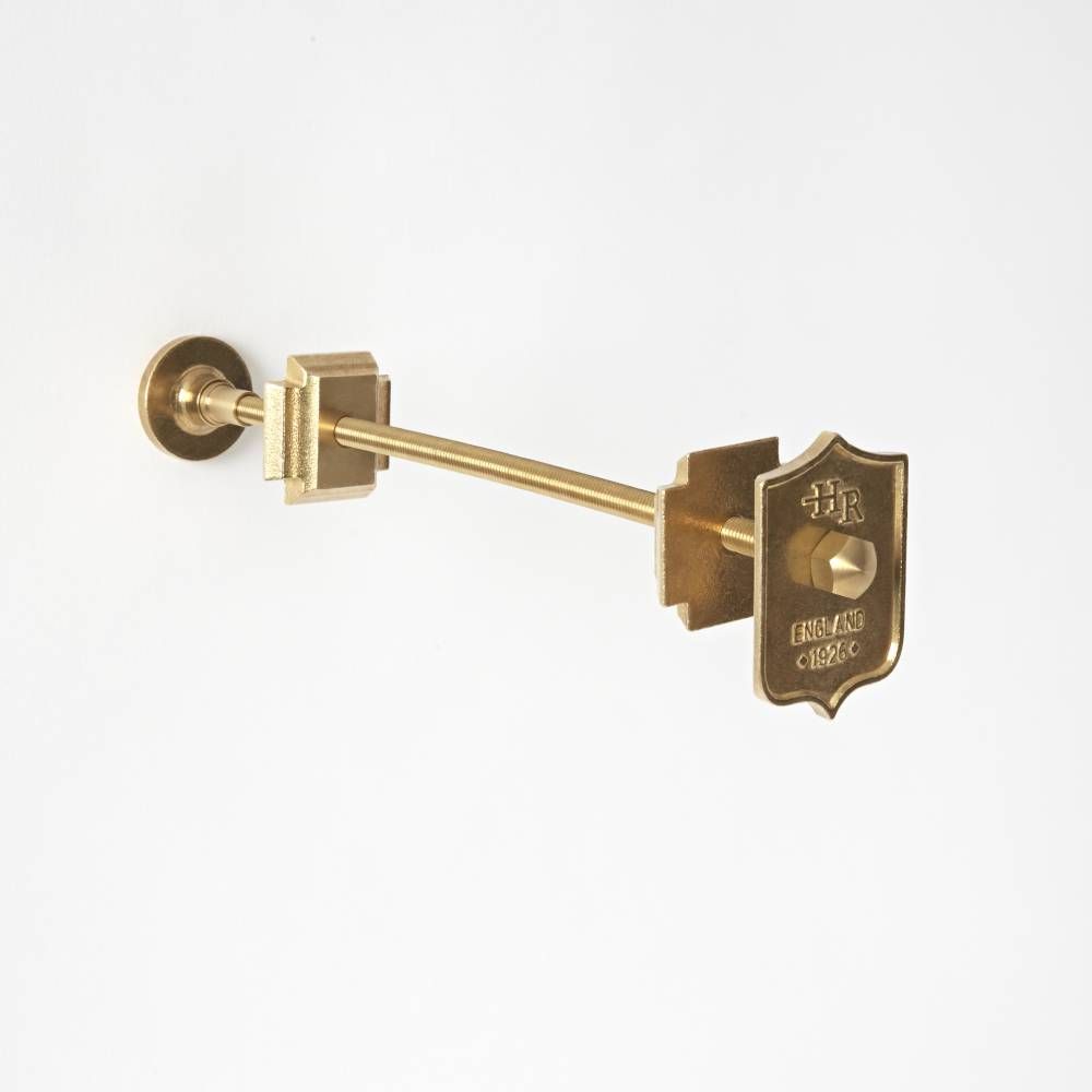 Cast Iron Radiator Luxury Wall Stay - Brass