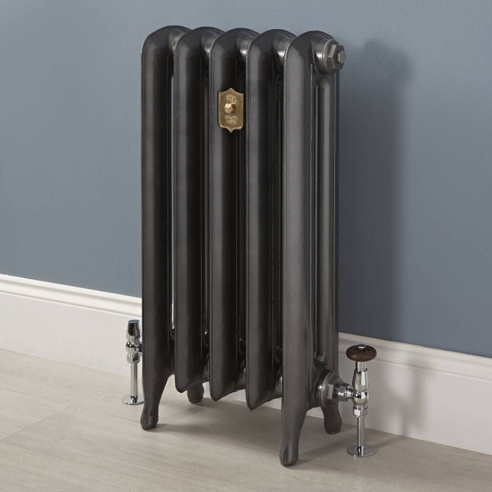 Cast Iron Radiator Luxury Wall Stay - Brass