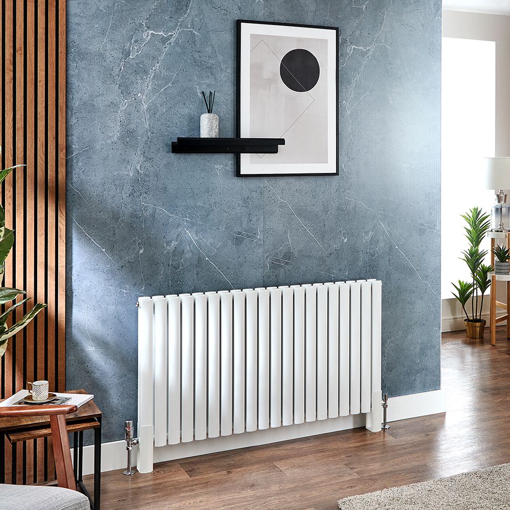 Revive - Modern Floor-Mounting Radiator Feet - White