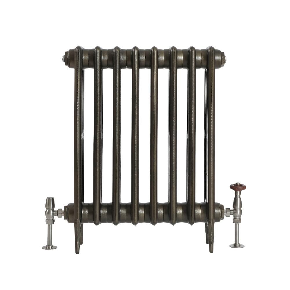 Victoria - Classic Cast Iron Radiator - 25.98" Tall - Antique Brass ...