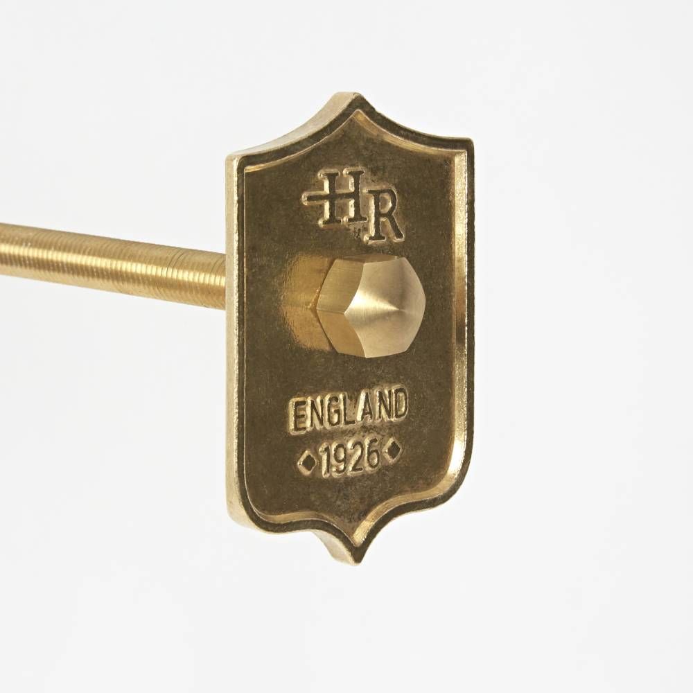 Cast Iron Radiator Luxury Wall Stay - Brass