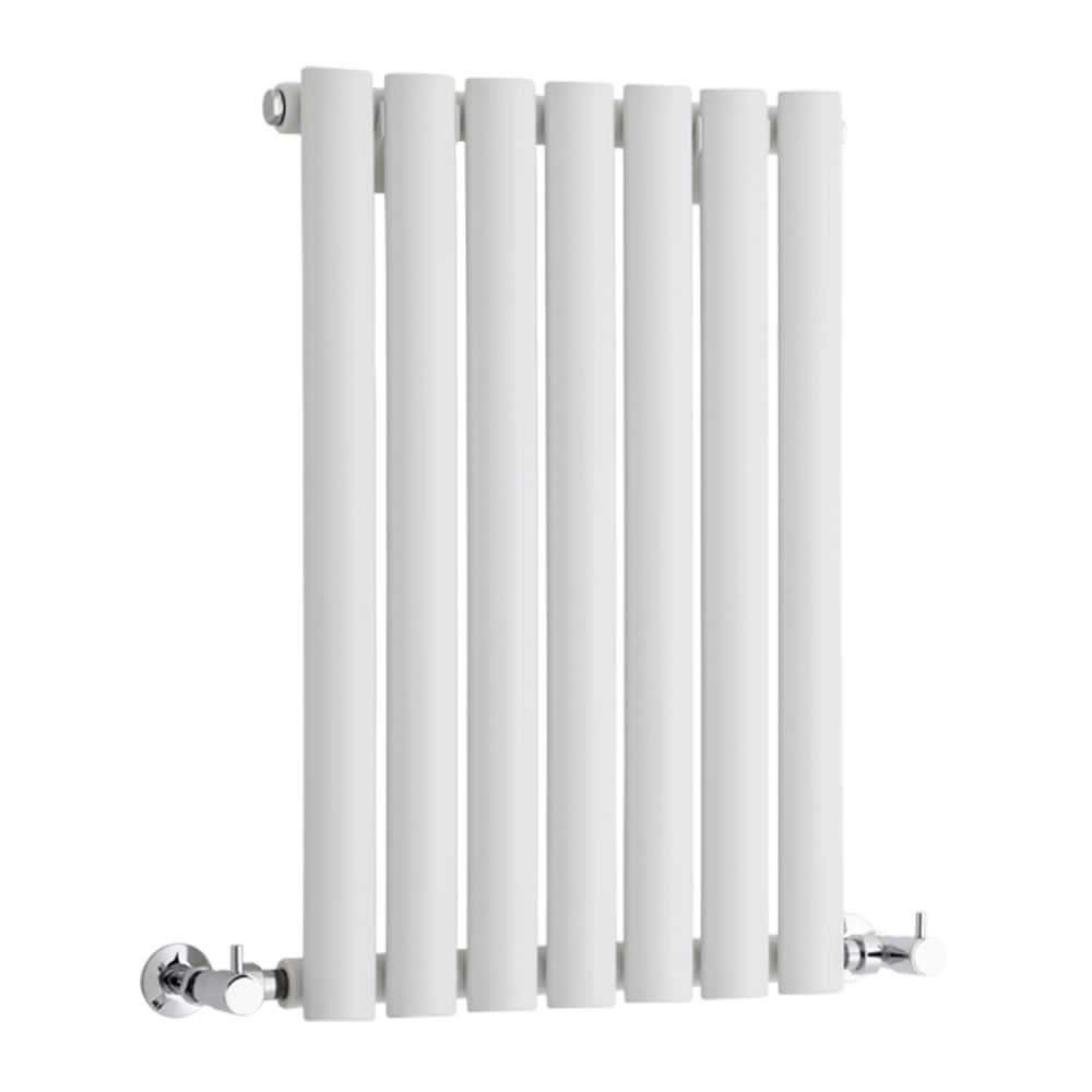 Revive - White Horizontal Single-Panel Designer Radiator - 25" x 16.25"