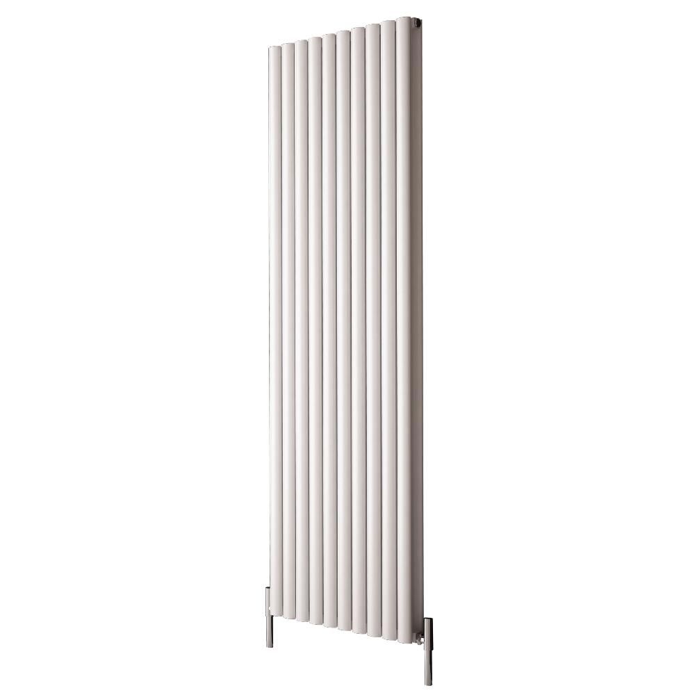 Revive Air - White Aluminum Vertical Double-Panel Designer Radiator ...