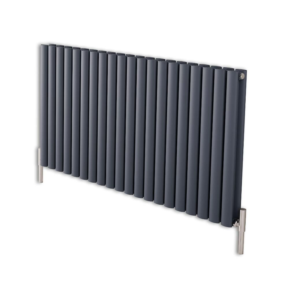Revive Air - Anthracite Aluminum Horizontal Double-Panel Designer ...