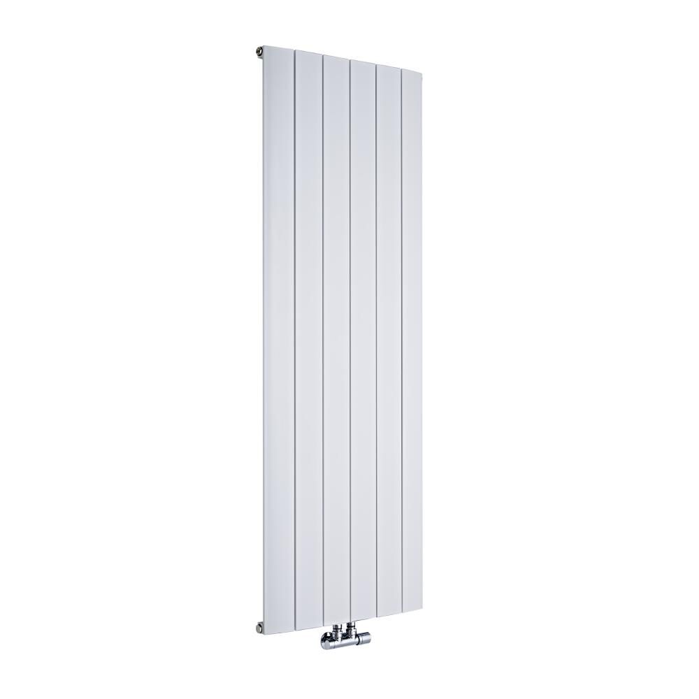 Aurora - White Aluminum Vertical Designer Radiator - 63" x 22.25"