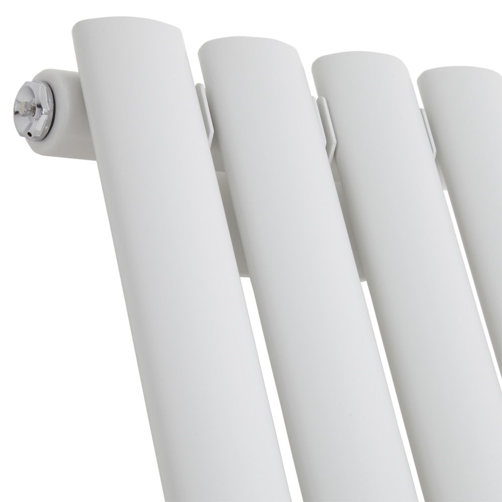 Revive - White Vertical Single-Panel Designer Radiator - 70" x 9.25"